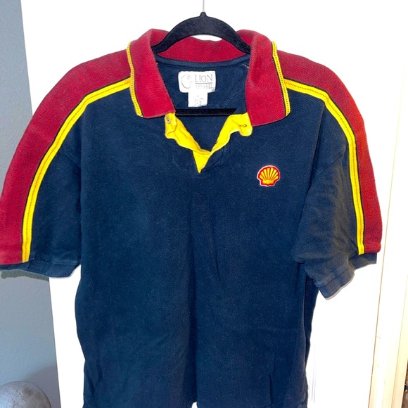 Shirts | Vintage Shell Station Polo | Poshmark